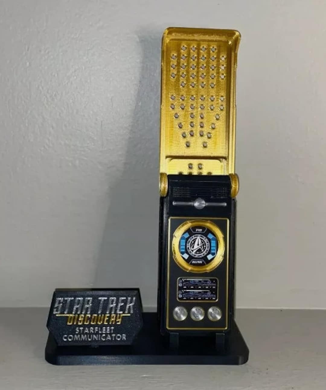 Communicator Replica Prop Star Trek Cosplay 3D Printed 1:1 Scale - Etsy