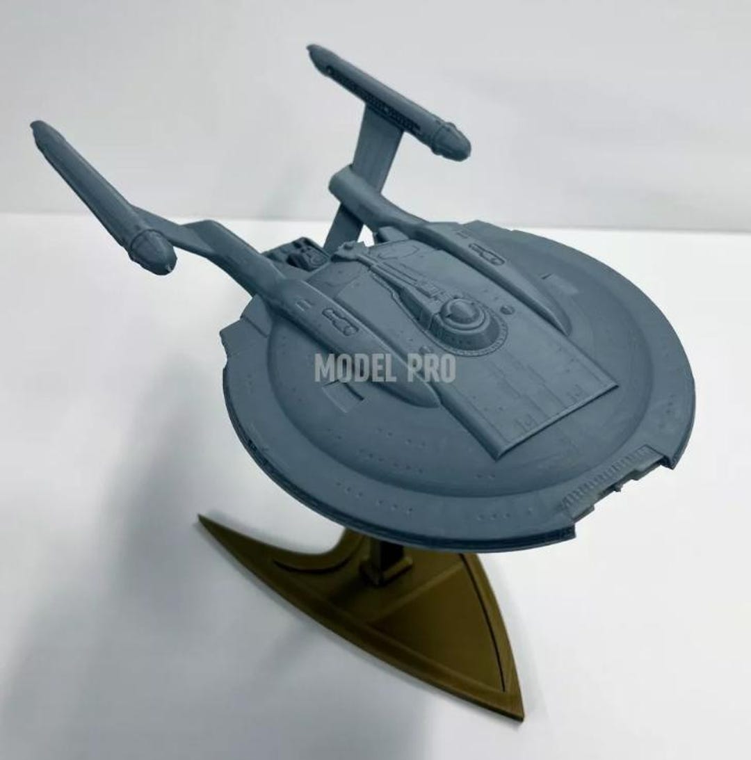 Star Trek Enterprise NX-01 Refit Scale Model Kit 3D Printed 1/1400 1/ ...