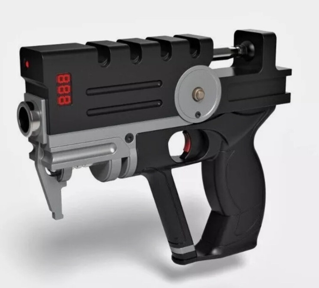 The Fifth Element Korben Dallas Blaster Replica Prop Cosplay 3D Printed ...