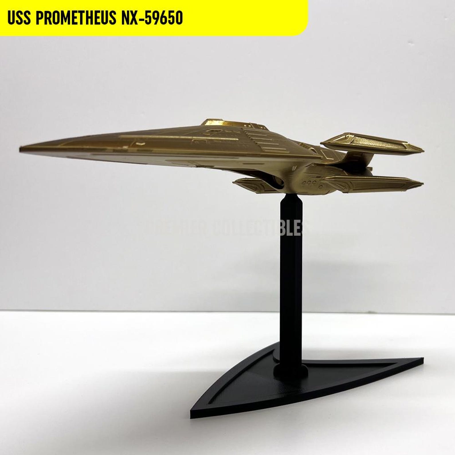 Star Trek USS Prometheus NX-59650 Gold Collector's Edition - Etsy