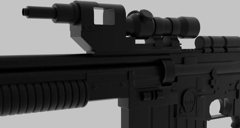 A280 Blaster Replica Star Wars Prop Cosplay 3D Printed 1:1 Scale - Etsy