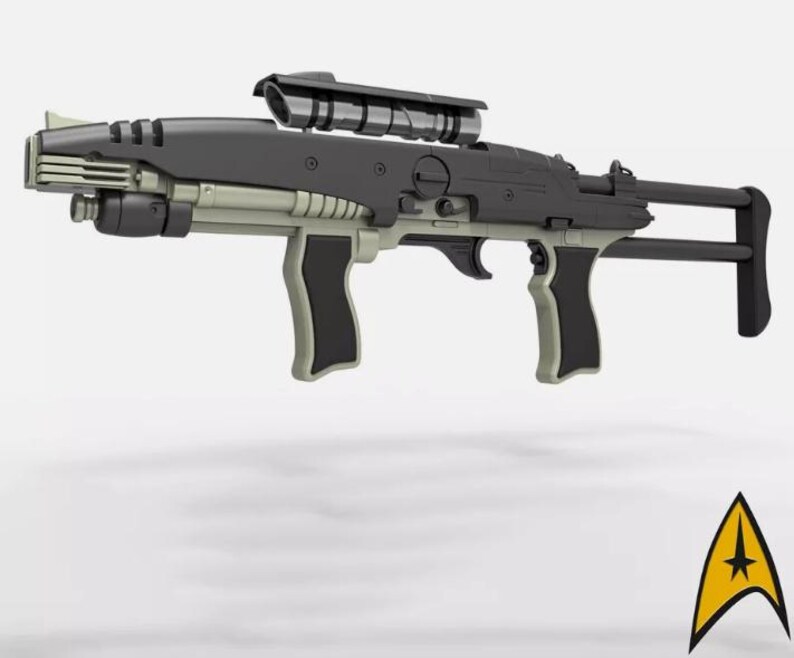 Star Trek MACO Particle Rifle Replica Prop Cosplay Collectible 3D Print ...