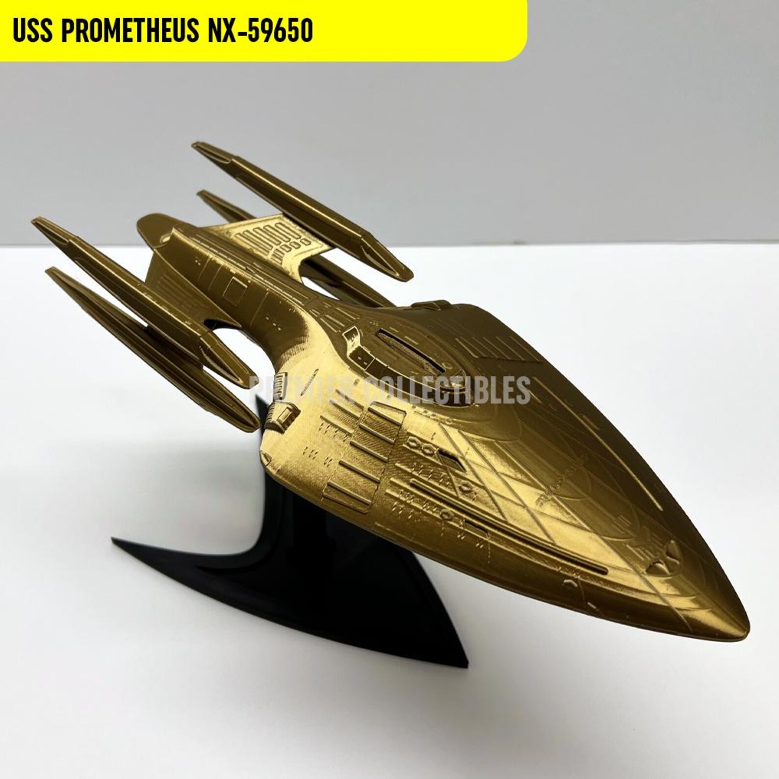 Star Trek USS Prometheus NX-59650 Gold Collector's Edition - Etsy