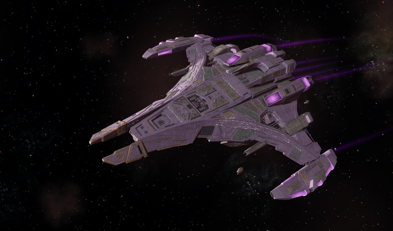 Star Trek - DS9 | Jem'hadar Battleship | Enterprise-f | XL Model Kits ...