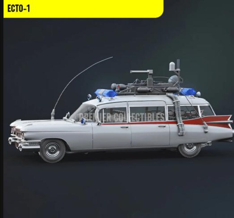 Ghost Busters Ecto-1 Deluxe 3D Printed Model Kit 1:16 Scale 48cm Length - Etsy