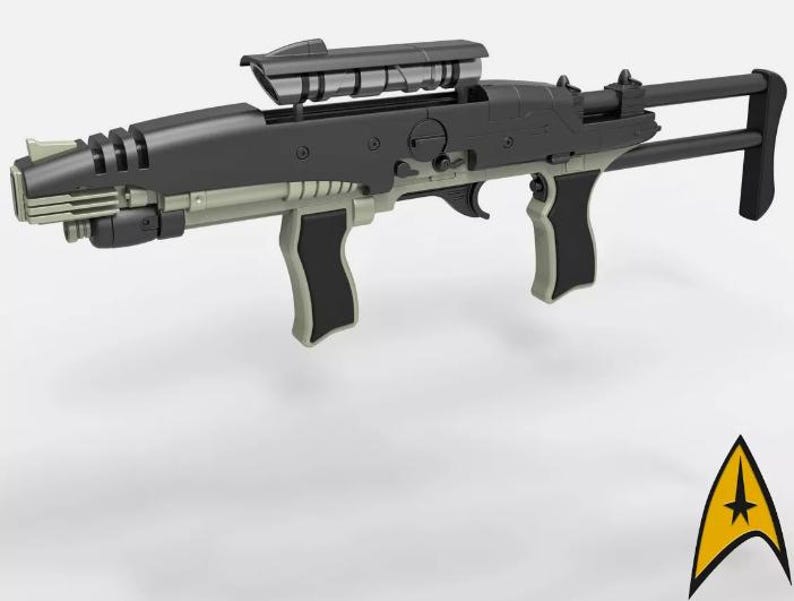 Star Trek MACO Particle Rifle Replica Prop Cosplay Collectible 3D Print ...