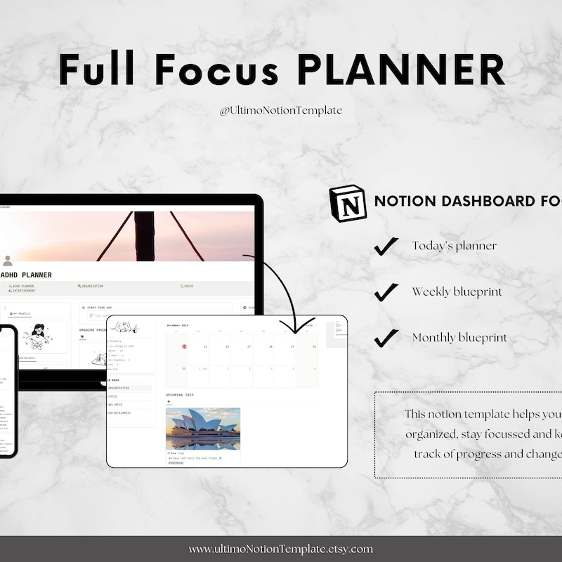 Full Focus Planner Pdf - Etsy