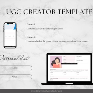 UGC Media Kit, UGC Creator Template, Contract Template, Ugc Templates ...