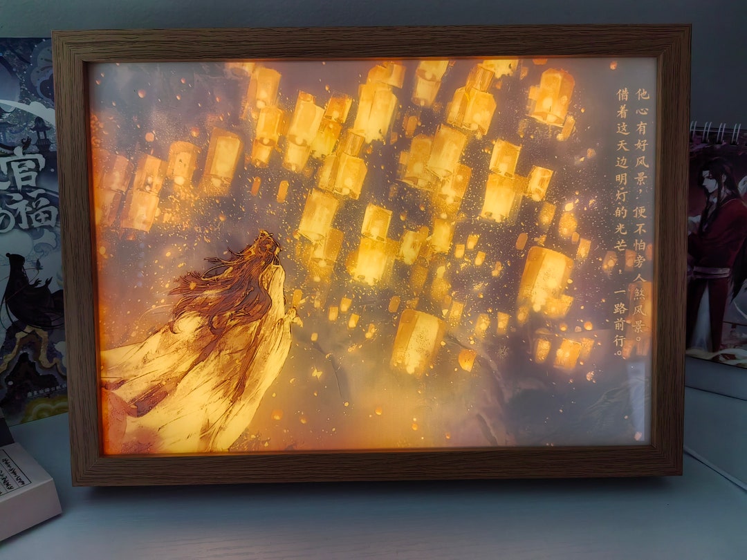 TGCF, Tian Guan Ci Fu, Xielian, Huacheng, Decorative Light, Table Lamp ...