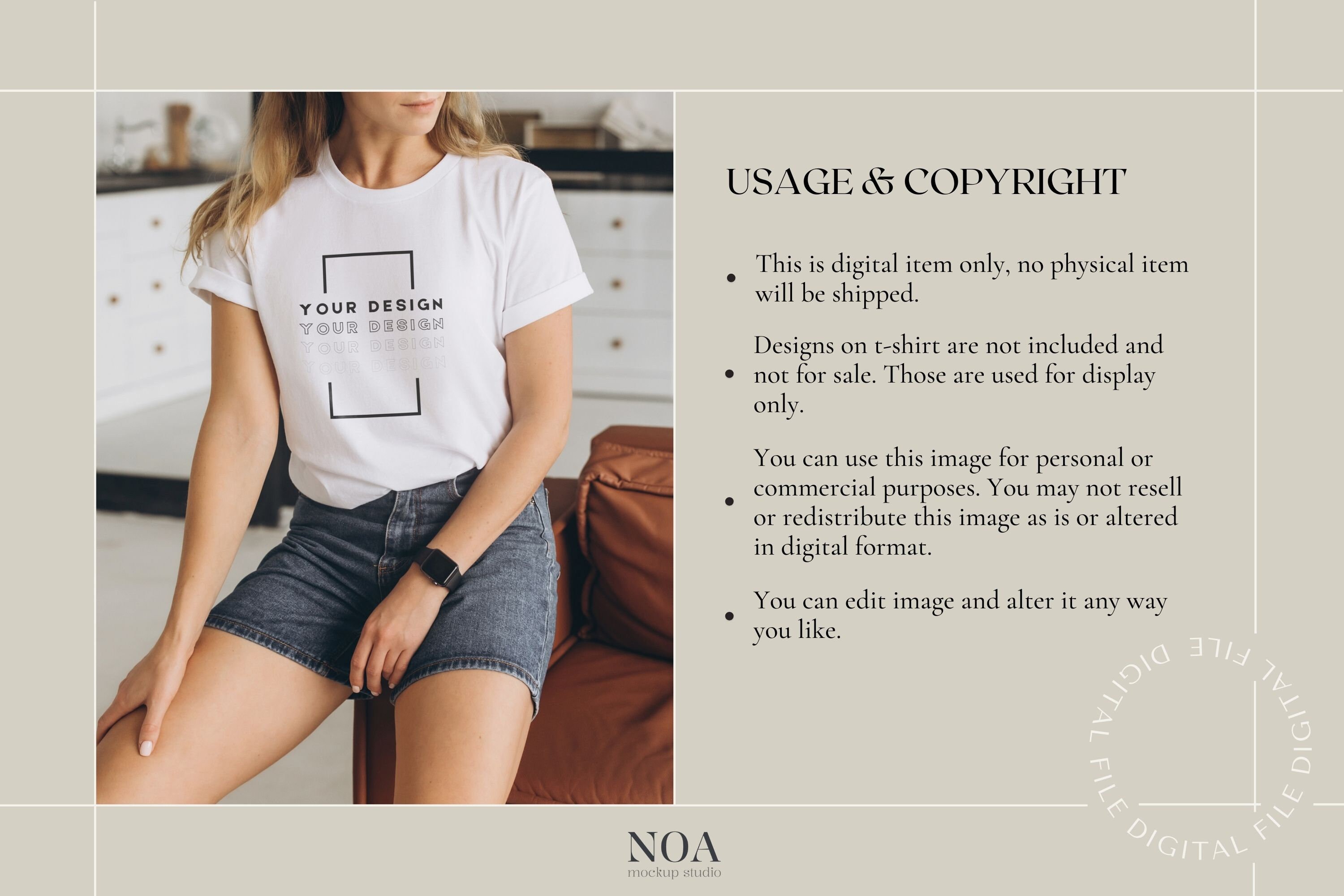 PSD Bella & Canvas 3001 T-shirt Mockup White Tshirt Mock up Model Mock ...