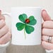 Watercolor Clover Clipart, St Patricks Day Clipart, Shamrock PNG ...