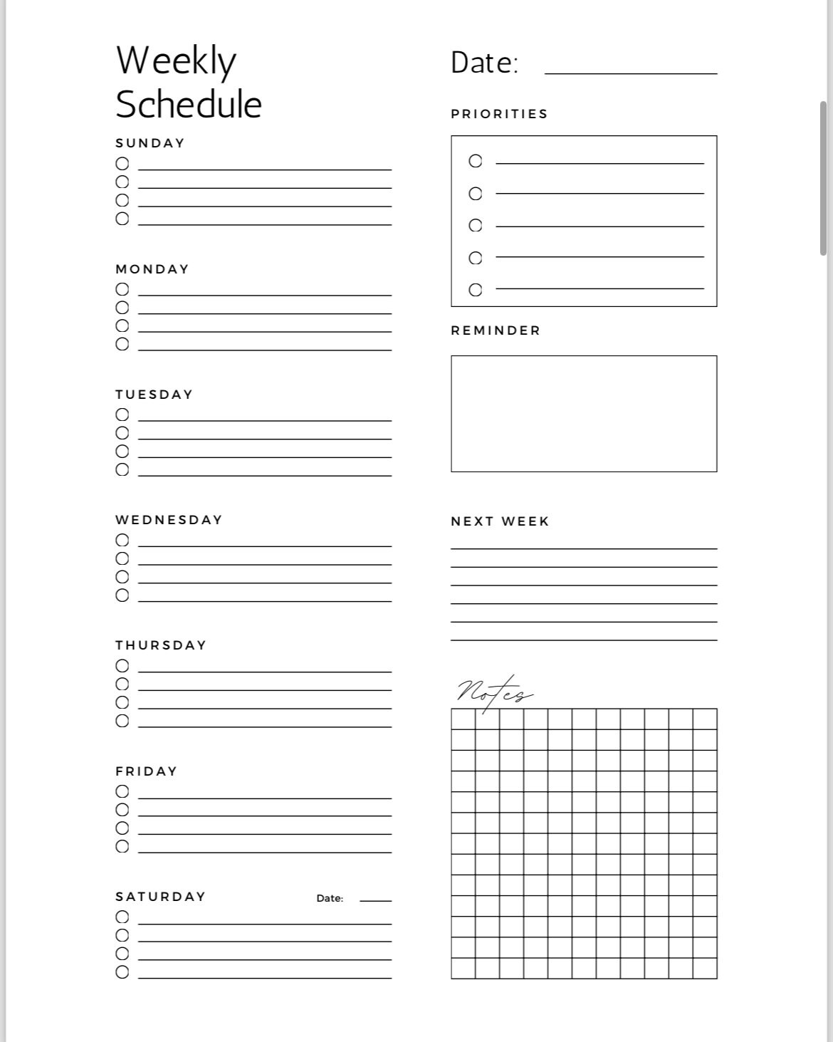 Montessori Activity Planner - Etsy