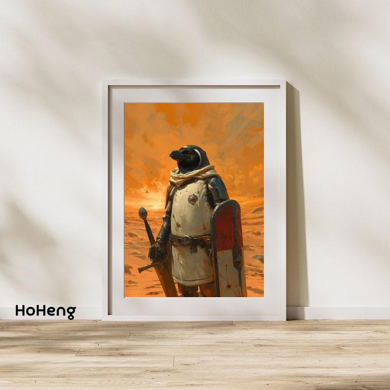 Penguin Knight, Enchanted With Our Wall Mount the High-end Space Doesn ...