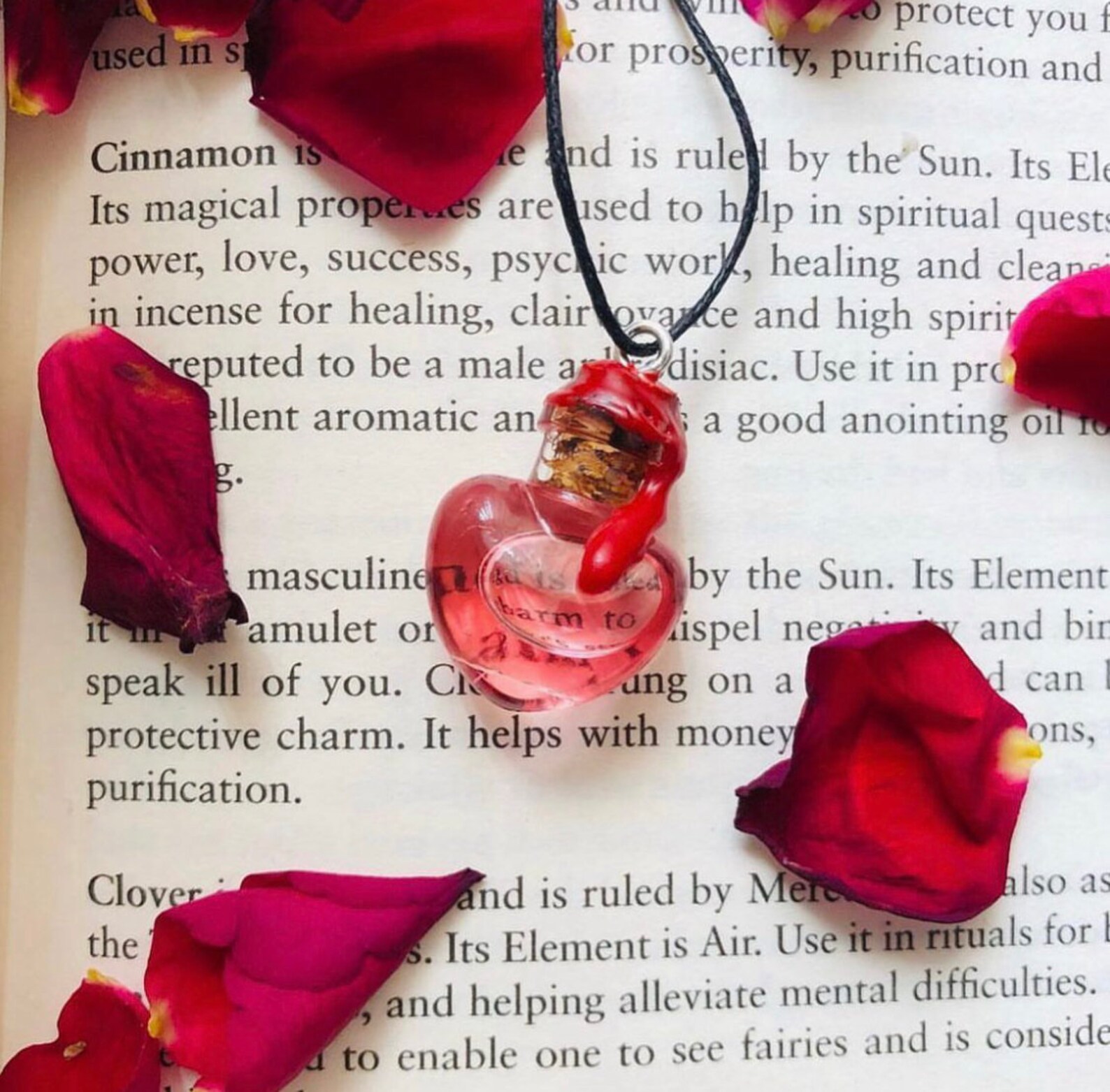 Sirens Call Hypnotic Mermaid Spell Jar Necklace Luck Love Attraction ...
