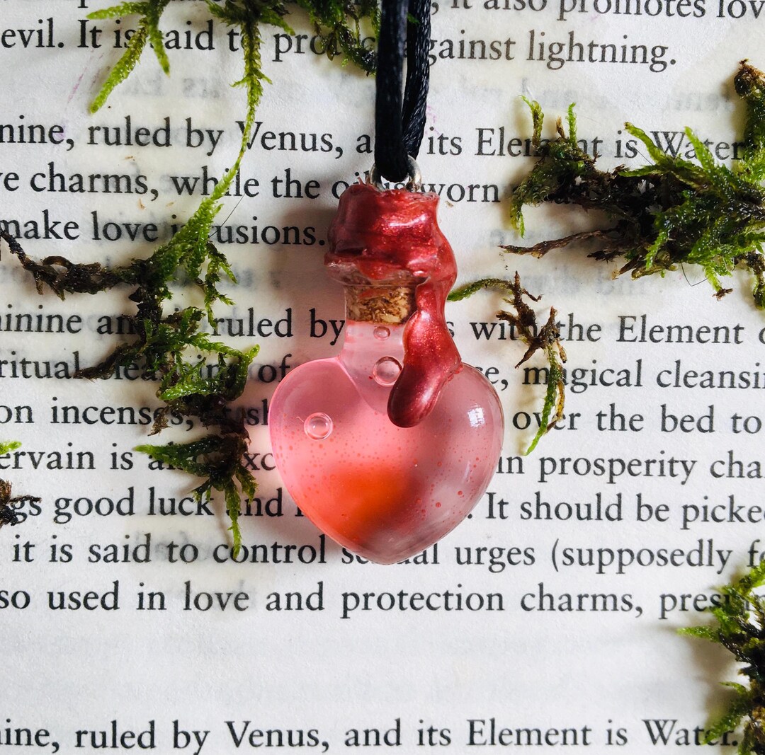 Sirens Call | Hypnotic Mermaid | Spell Jar Necklace | Luck | Love ...