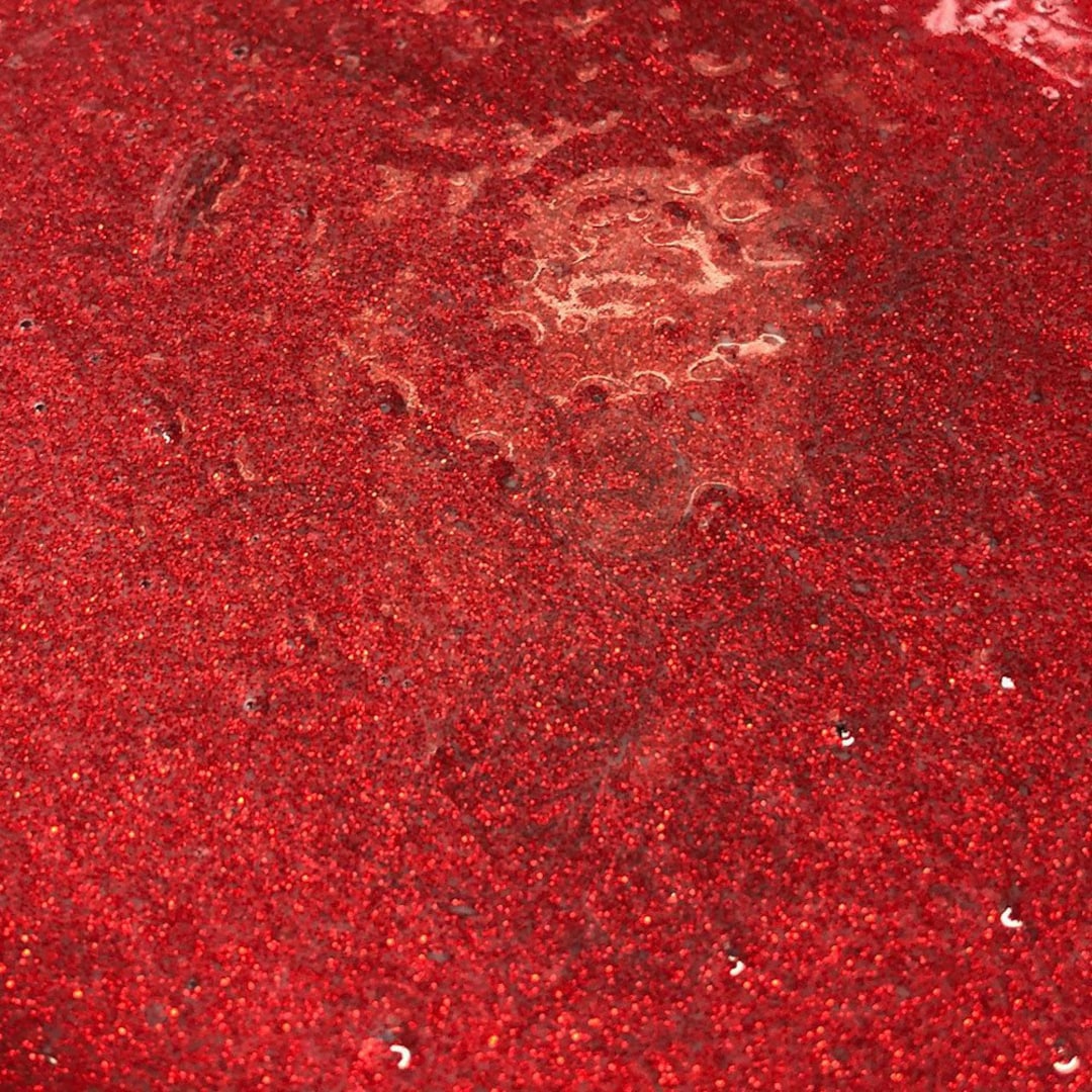 Glitter Plastisol Fire Red - Etsy