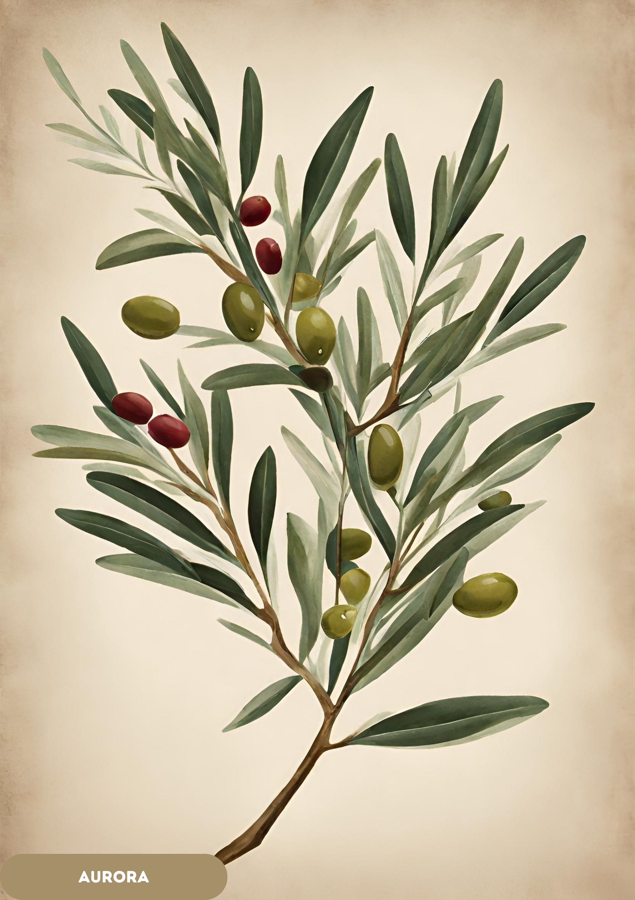 Greek Style Olive Tree Prints Printable Greek Oil Painting Digital ...