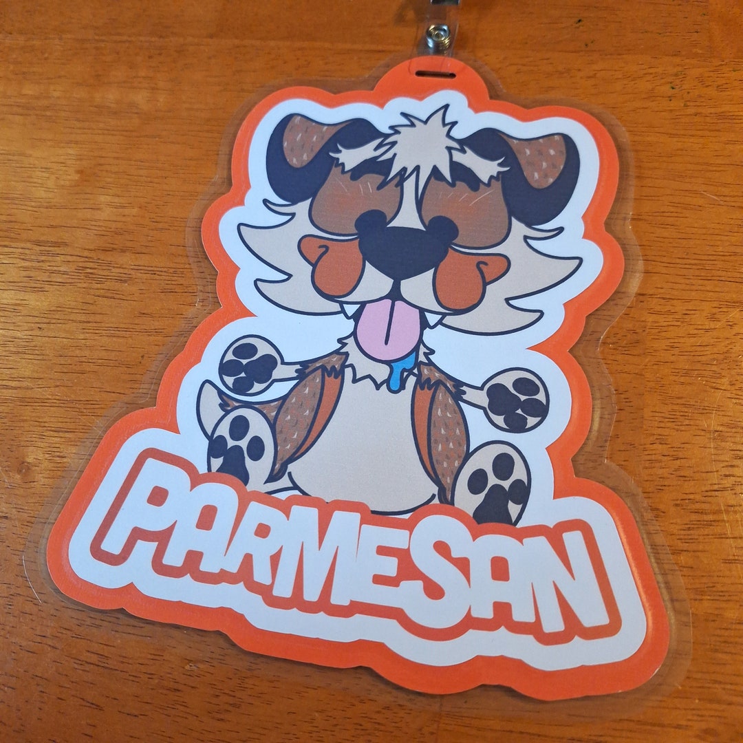 Lil' Guy Custom Laminated Furry Con Badge - Etsy