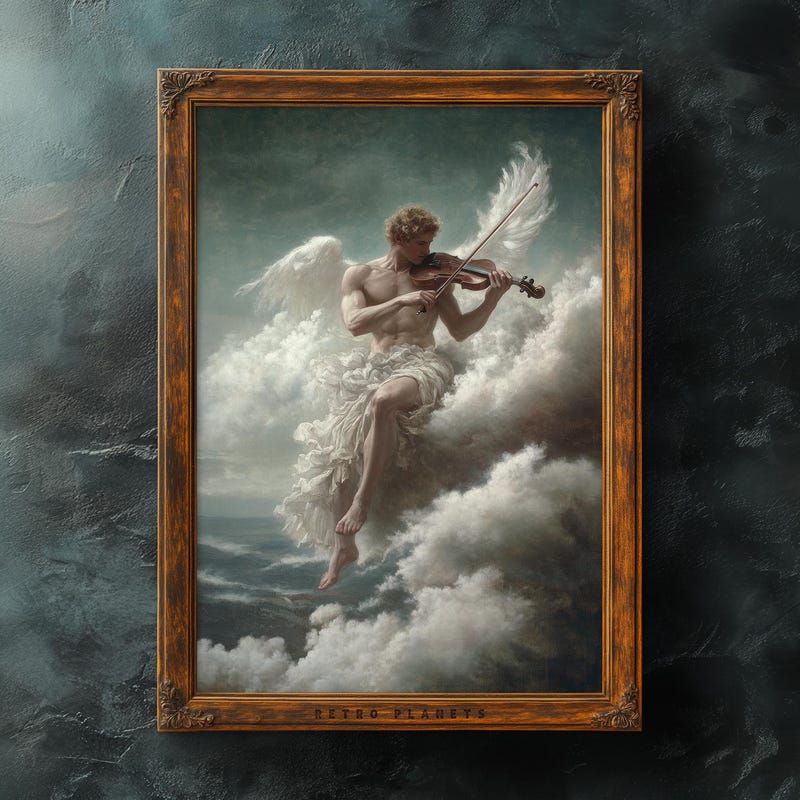 Angel With Violin - Etsy
