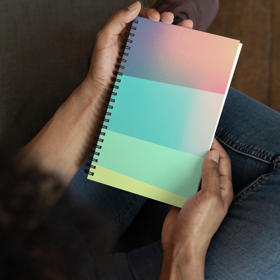 Pixel Mosaic Notebook Tiers / Minimal Notebook / Graphic Designed ...