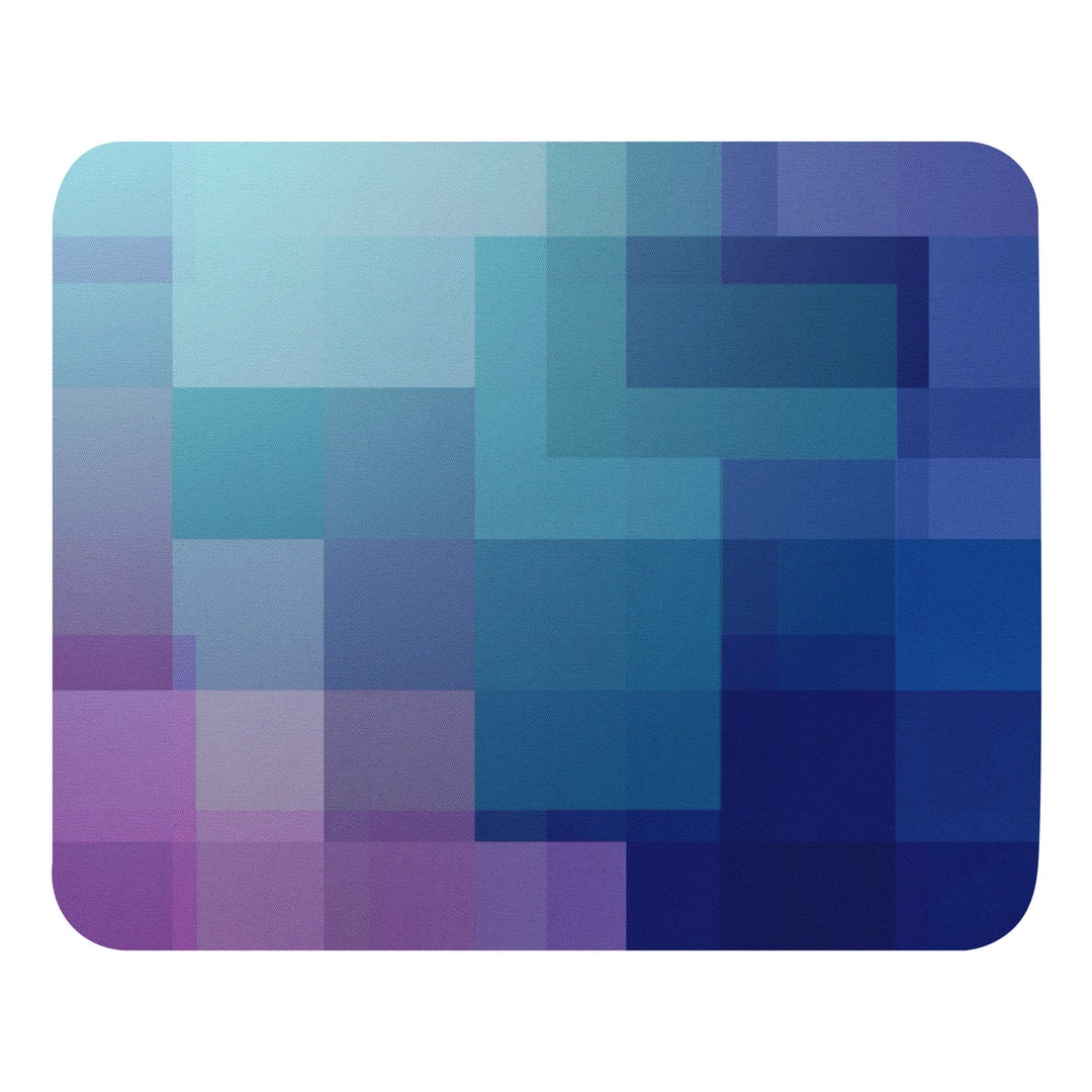 Pixel Mosaic Mouse Pad → Luna / Custom Mouse Pad / Personalized ...