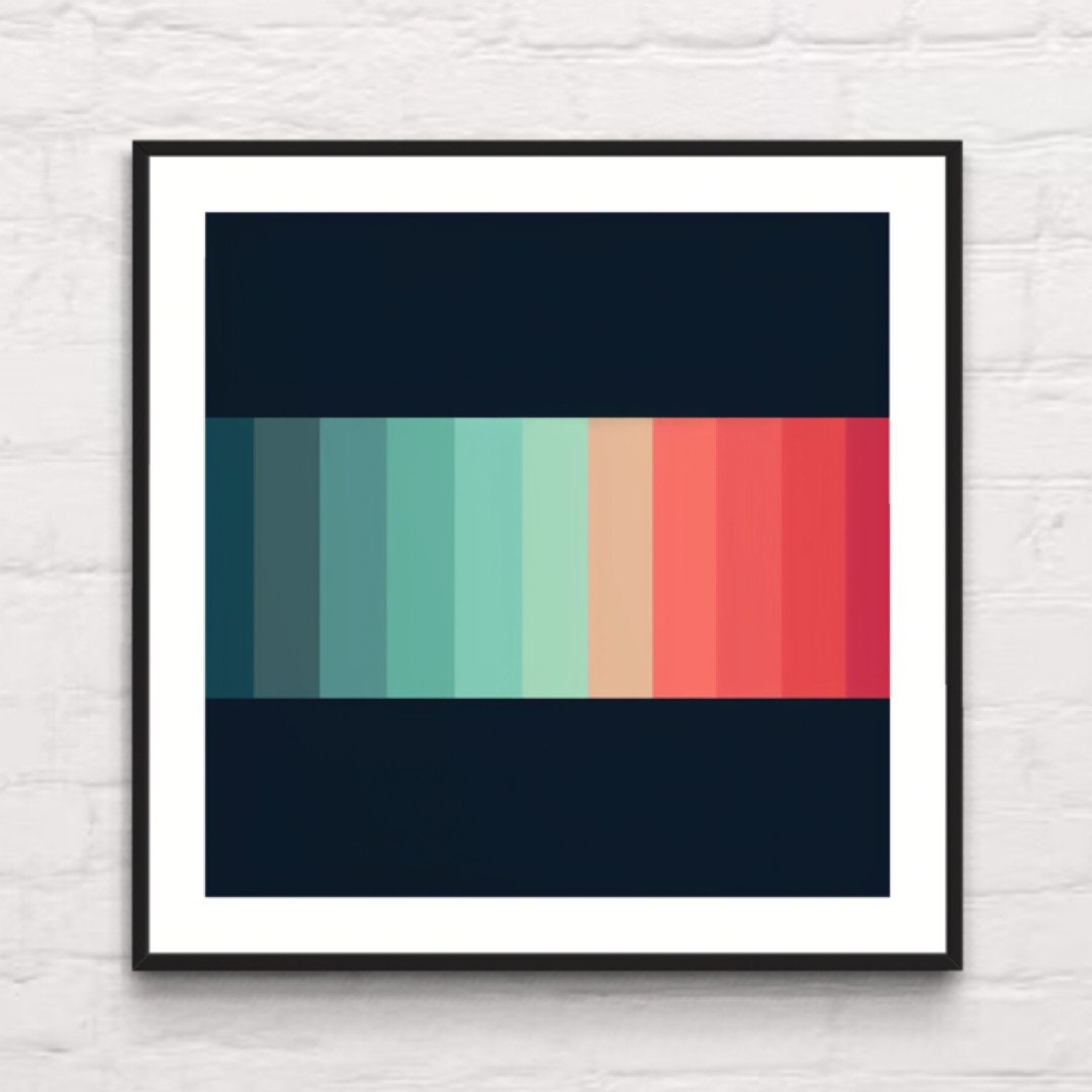 Download → "modern Minimal 2" / Mid Century Modern / Minimal Print ...