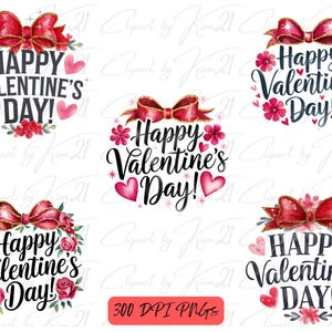 20 Happy Valentine's Day | Valentine Clipart | St Valentine's Day ...