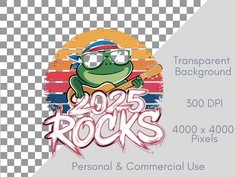 2025 Rocks PNG Graphic | 2025 New Year PNG | 2025 Rocks Frog | New Year ...