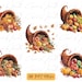 20 Thanksgiving Cornucopia | Thanksgiving Clipart | Fall Decor Clipart ...