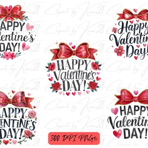 20 Happy Valentine's Day | Valentine Clipart | St Valentine's Day ...