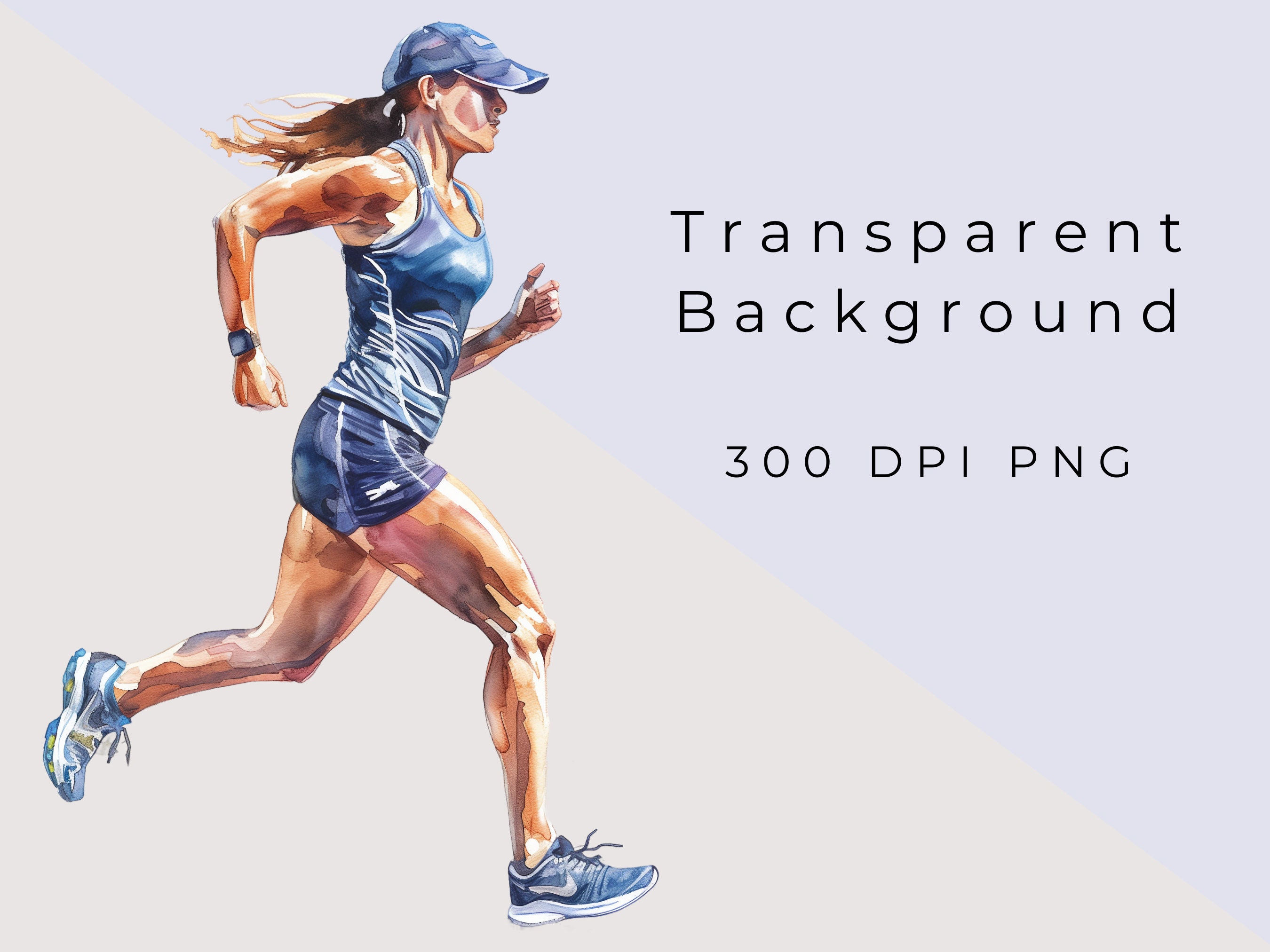 Fitness Watercolour Clipart, 51 Transparent Pngs, 300 Dpi Cute Gym ...