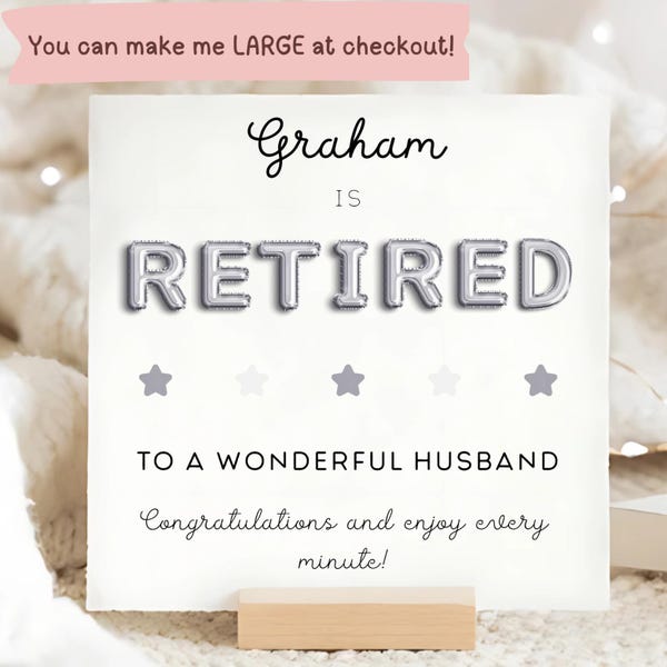 Retirement Cards for Men - Etsy UK