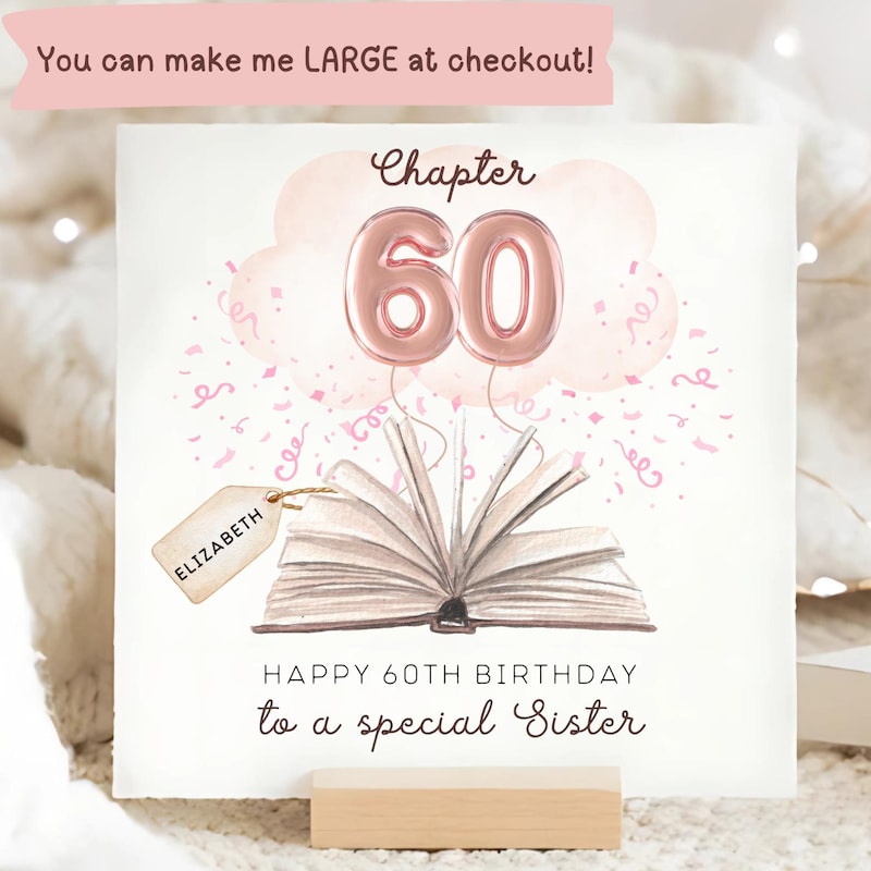 Personalised Brother 60 - Etsy UK