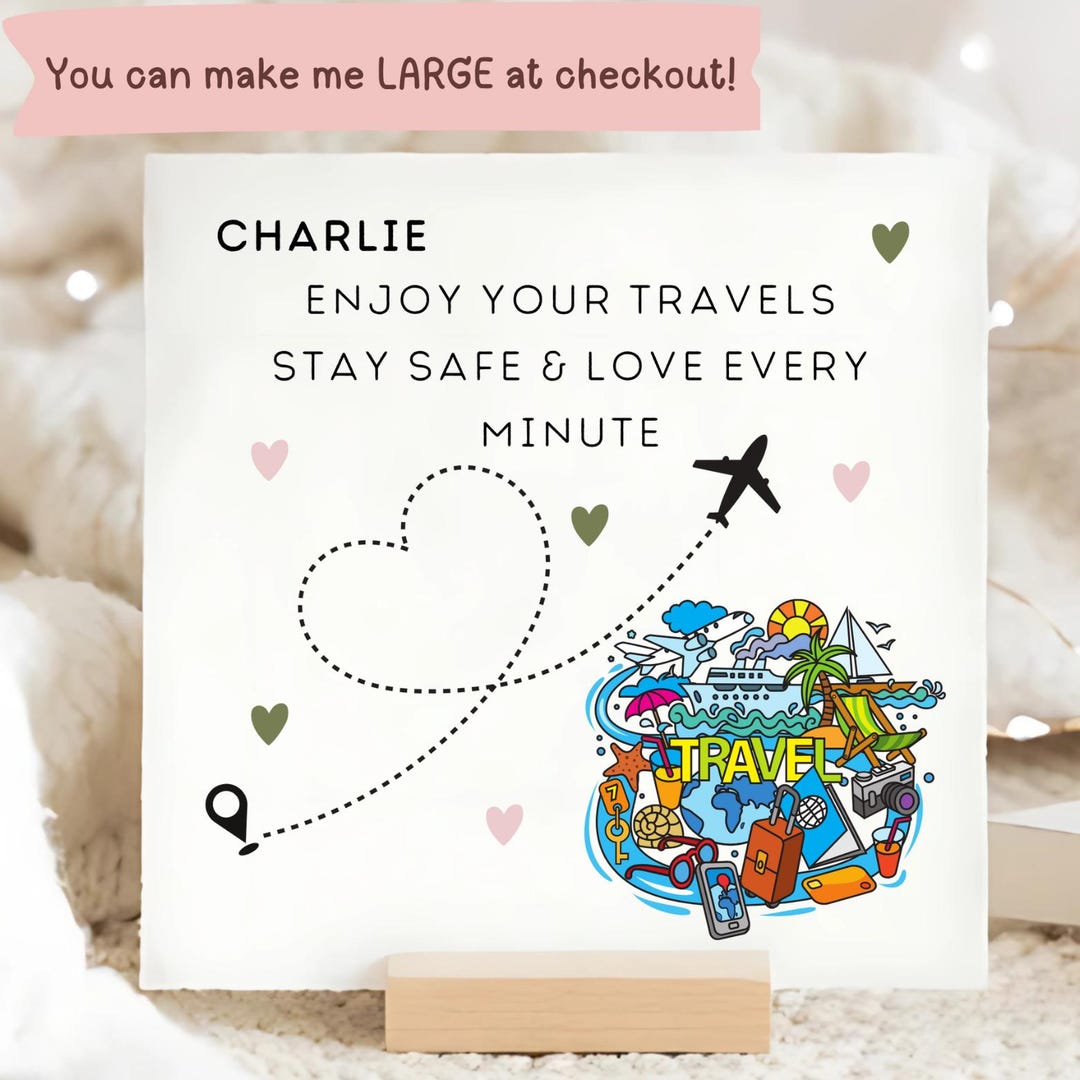 Good Luck With Your Travelling Card, Solo Traveller, Around the World ...