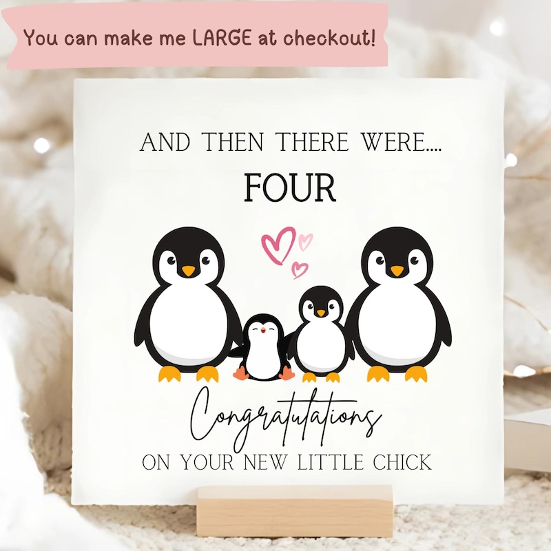 Now a Family of 4 - Etsy UK