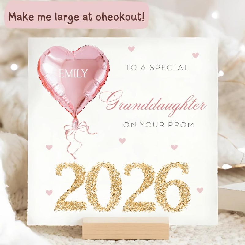 Prom granddaughter cards - Etsy.de