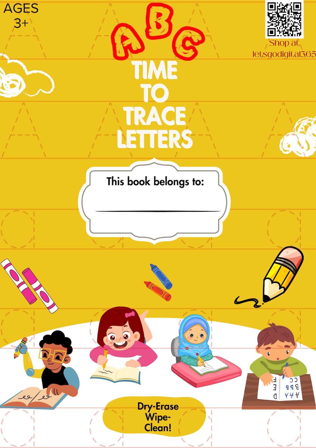 DIGITAL DOWNLOAD! ABC Traceable Workbook With Transparent Photos Upper ...