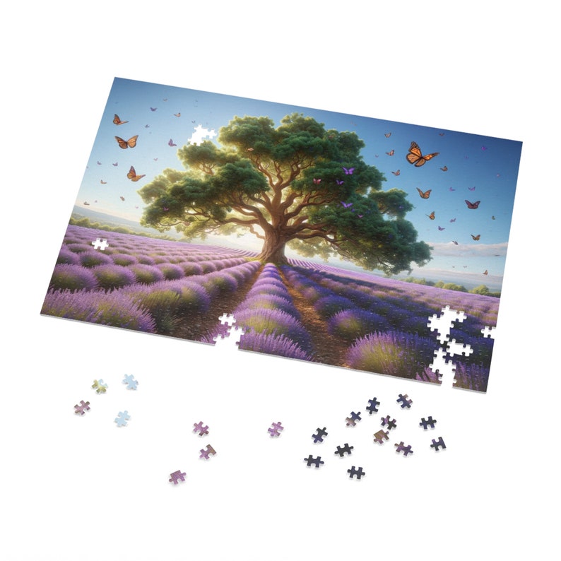 Lavender Field Jigsaw Puzzle 252 500 1000 Pieces Provance Gift Idea - Etsy