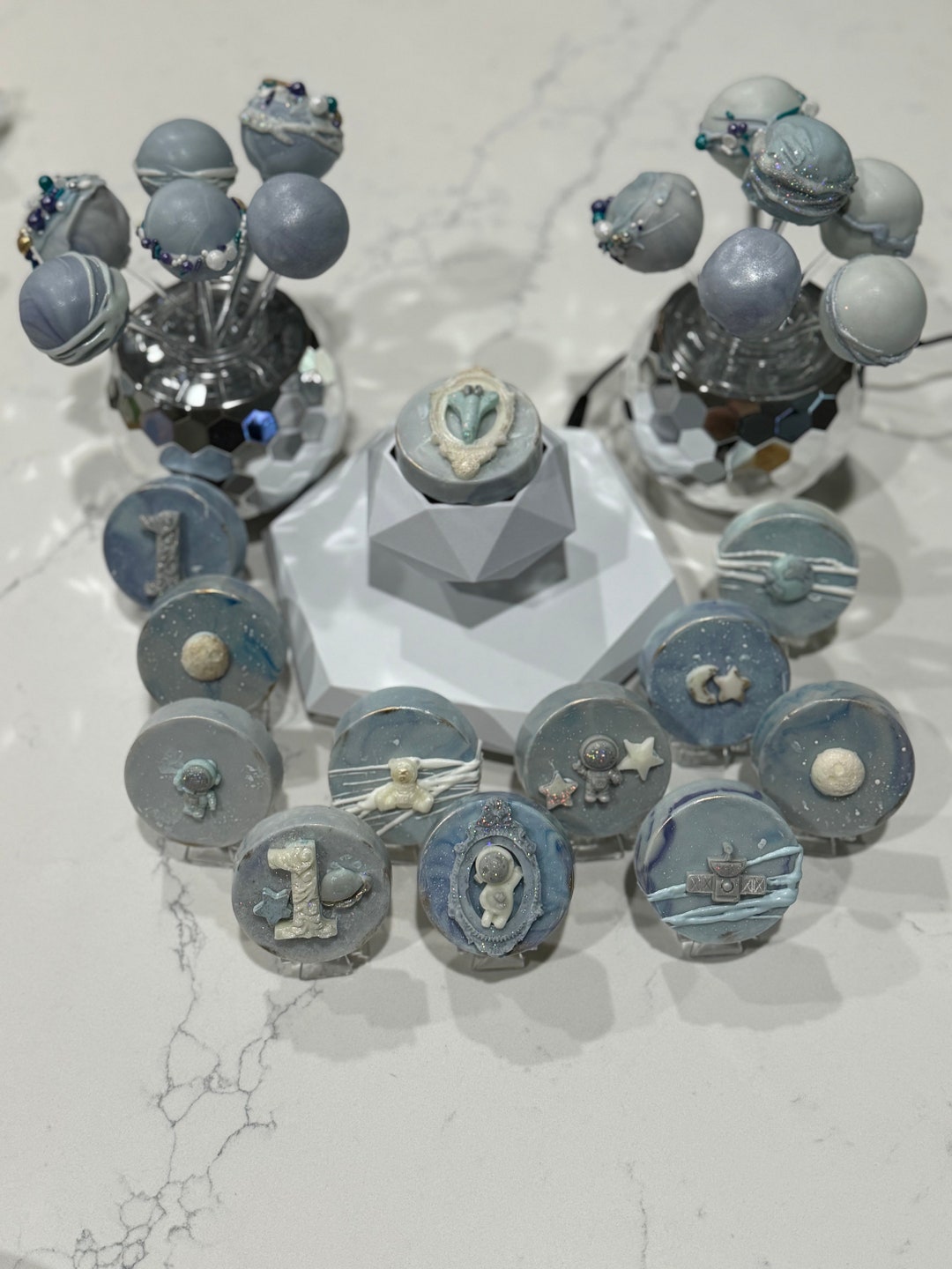 Fancy Space Themed Chocolate Covered Oreos Space Party Favors Galaxy ...