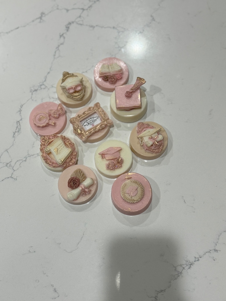 Fancy Pink Graduation Chocolate Covered Oreos Graduation Party Favors ...