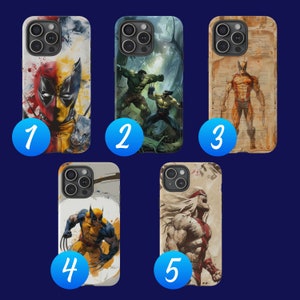 Mutants & Nemesis Phone Case Gift for Him iPhone 15 14 13 12 11 X 8 ...