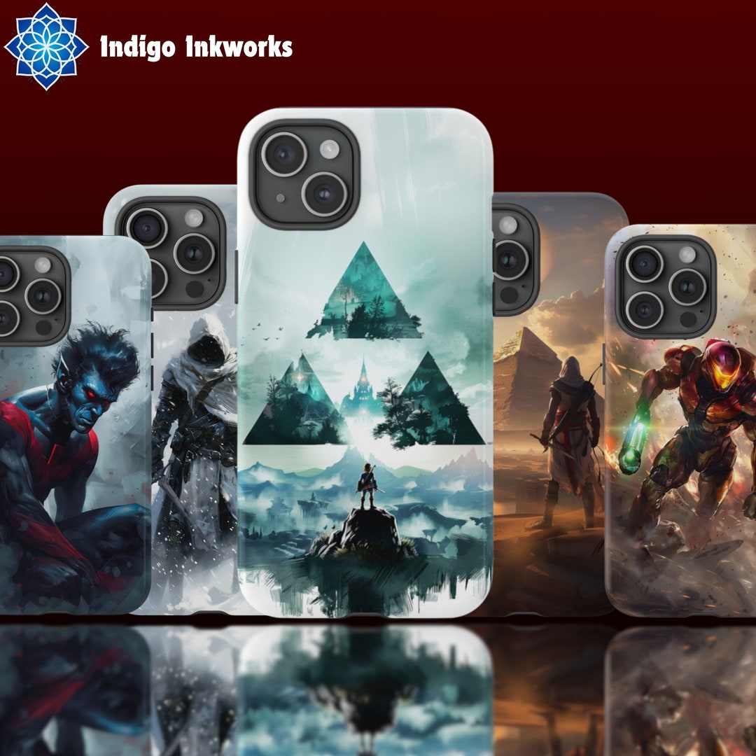 Iconic Characters Inspired Smartphone Art for iPhone 15 14 13 12 11 X 8 ...