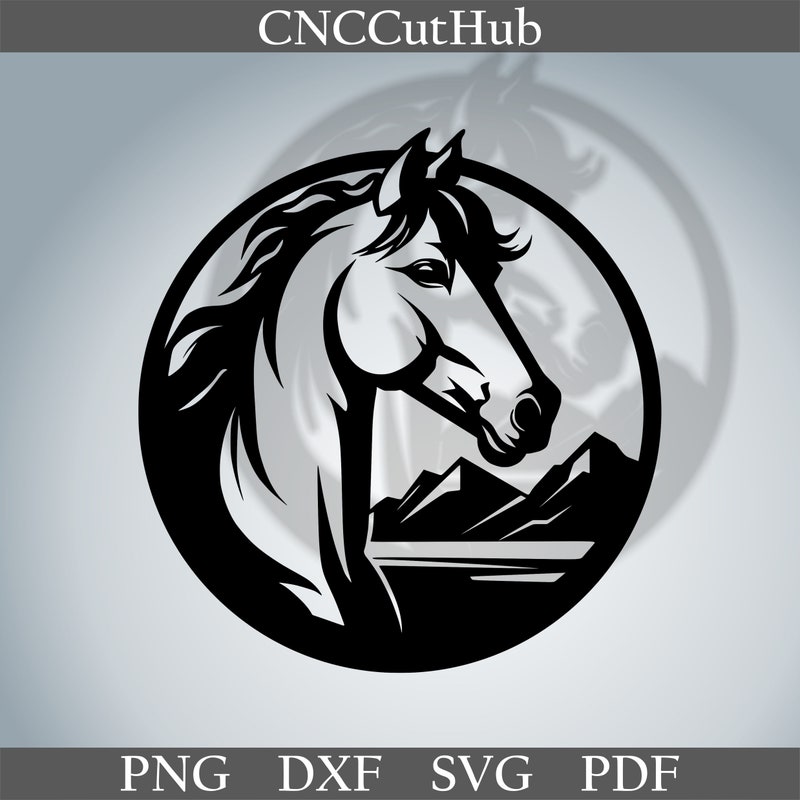 Plasma Cut File Dxf Horse - Etsy