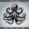 Octopus Laser Cut Octopus Svg Vector Octopus Cnc Router Cut Files ...