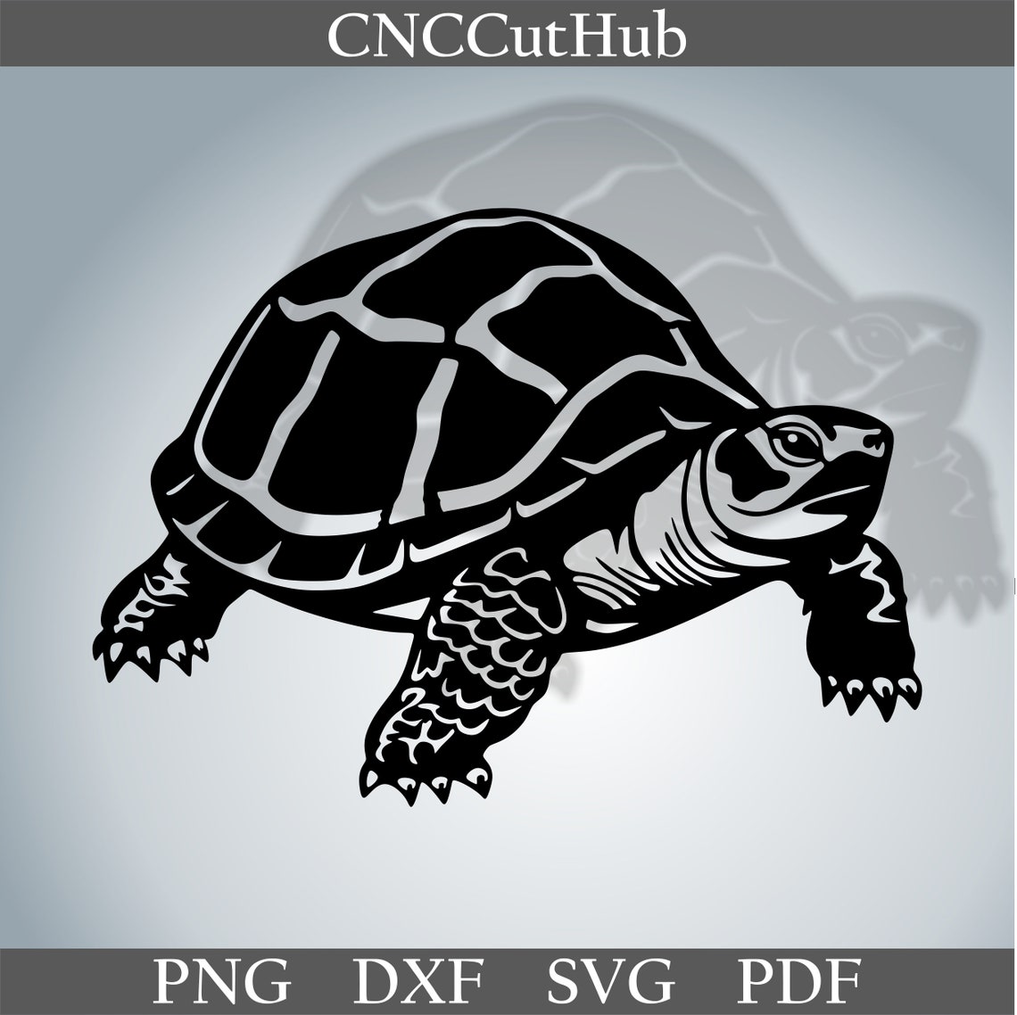 Turtle Svg Cut File, Sea Turtle Svg, Sea Fish, Silhouettes Dxf File ...