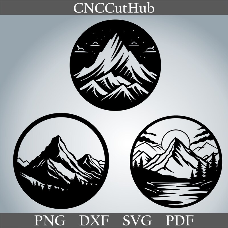 Mountain Scenes - Etsy