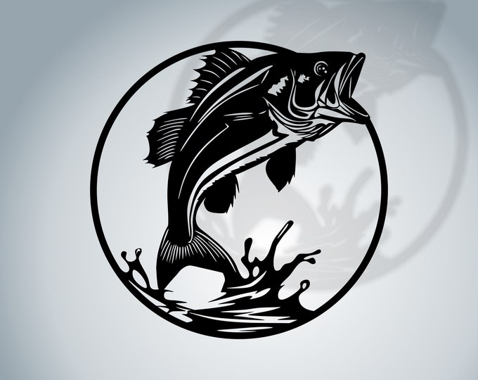 5 Fish Scene DXF Files for Plasma, Laser Cutting, Cnc, Dxf Silhouette ...