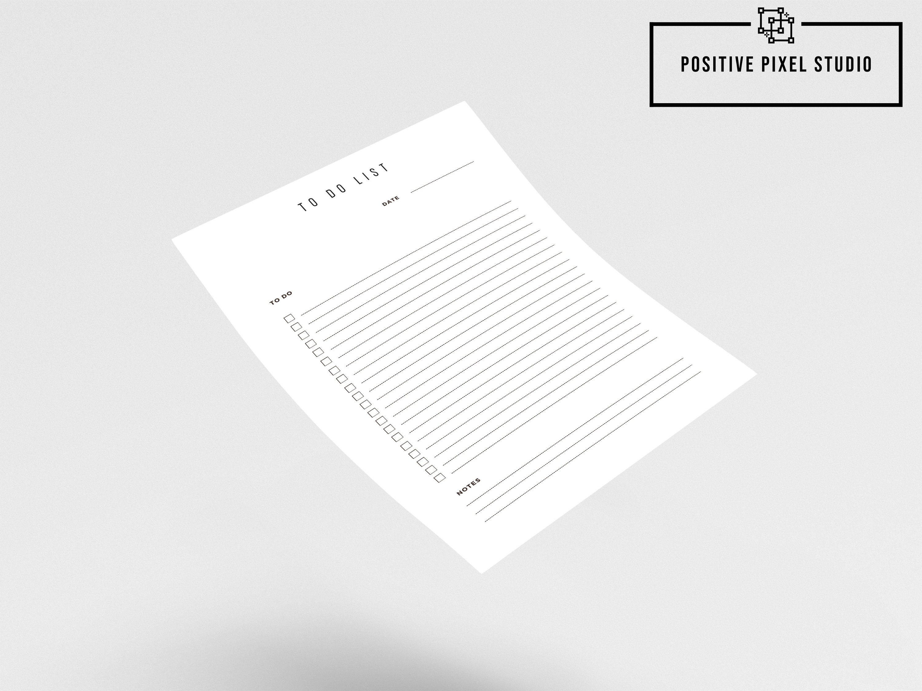 Minimalist Printable Todo List Template - Simple and Effective Task ...
