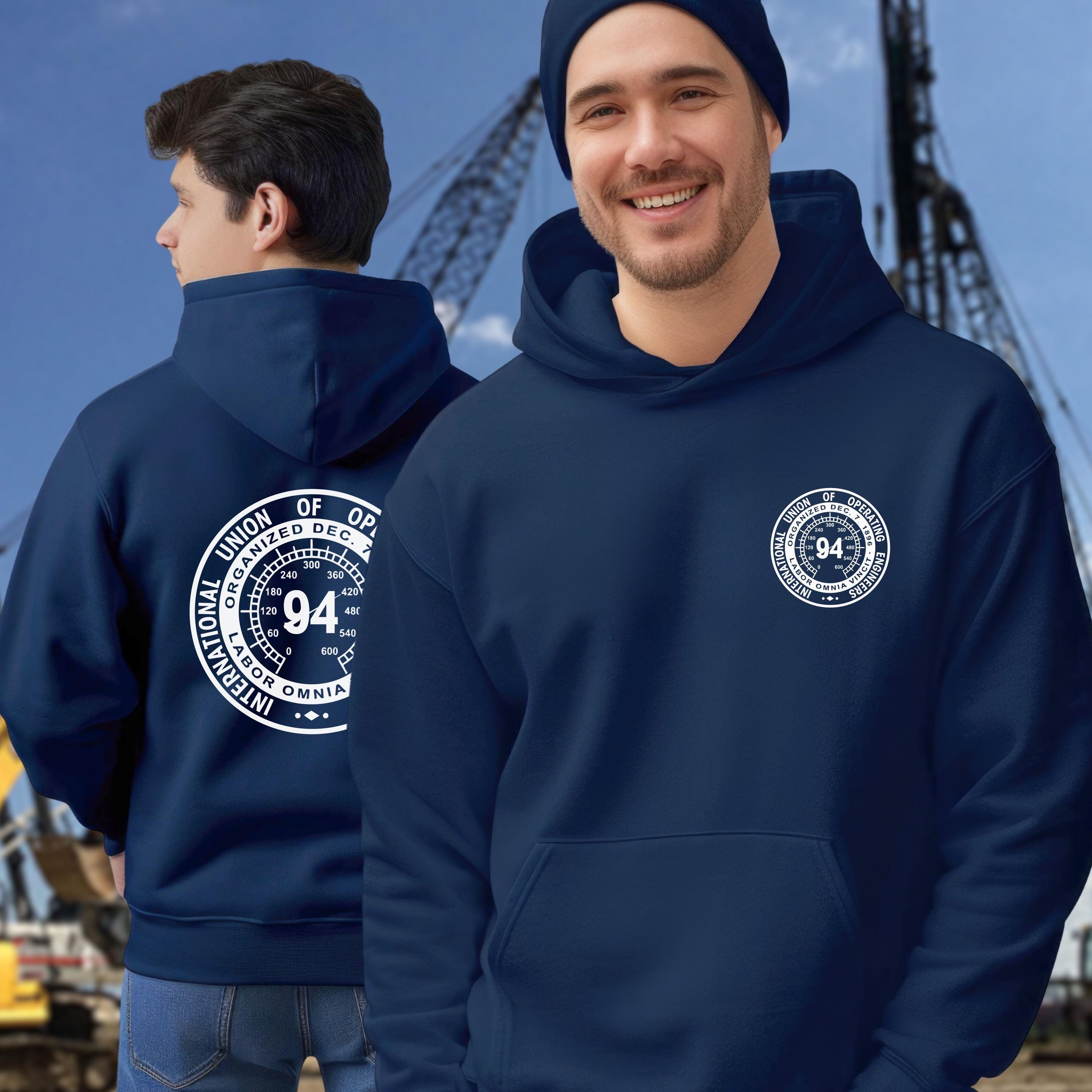 Local 94 Operating Engineers Hoodie, Union Operators Shirt, Unisex ...