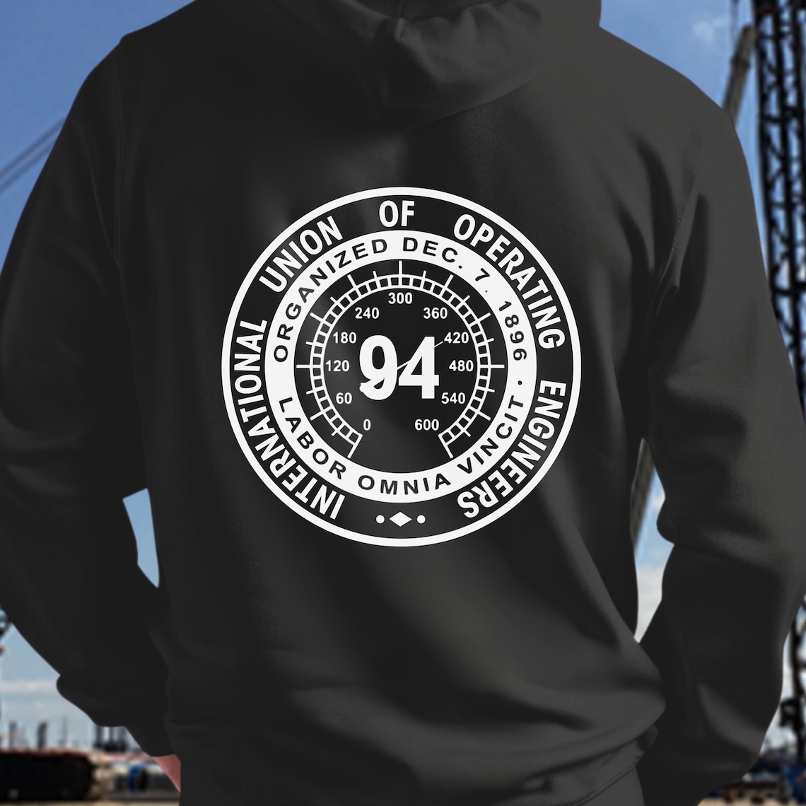 Local 94 Operating Engineers Hoodie, Union Operators Shirt, Unisex ...